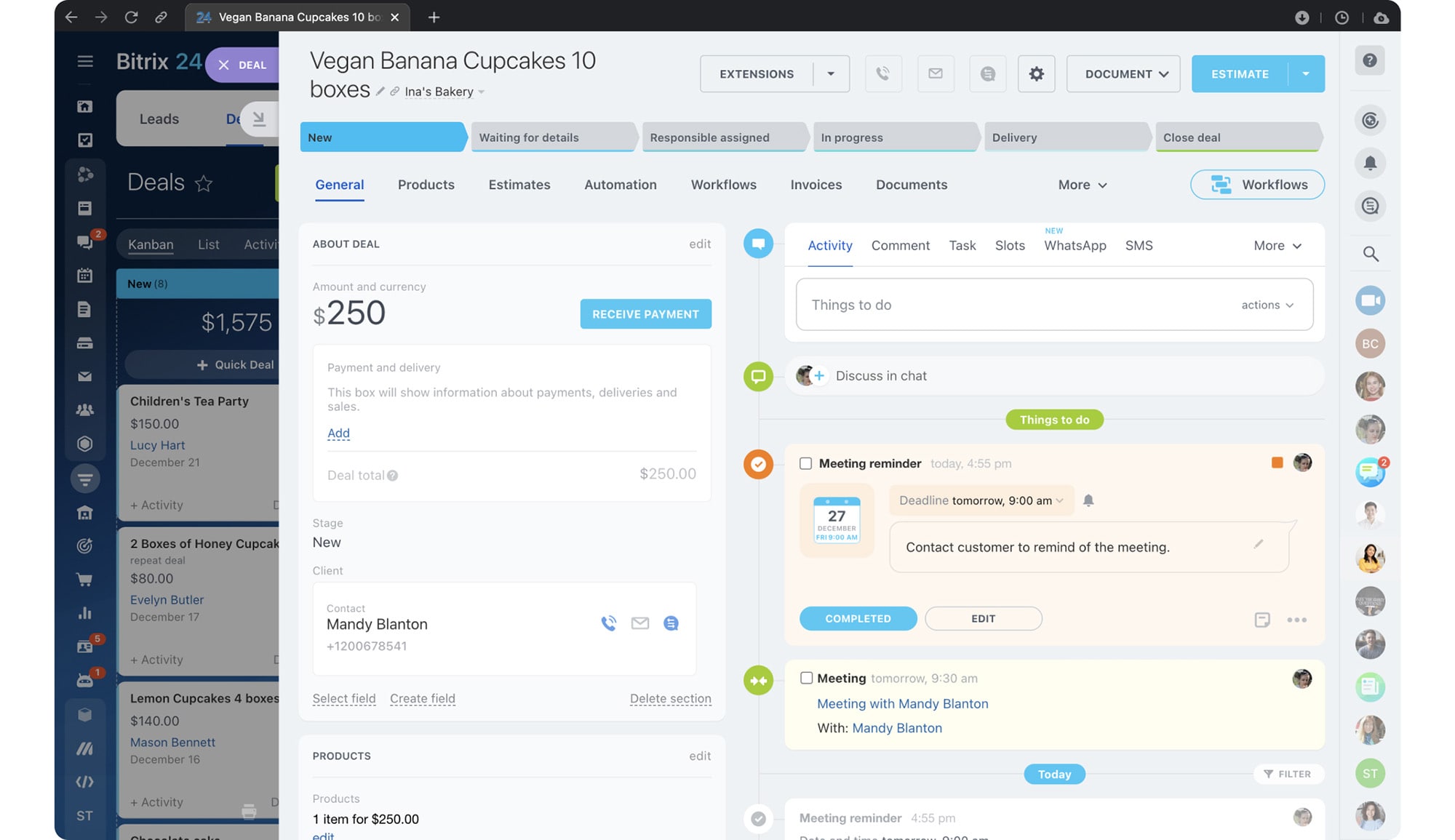 Aplicación Bitrix24 para Windows y Mac